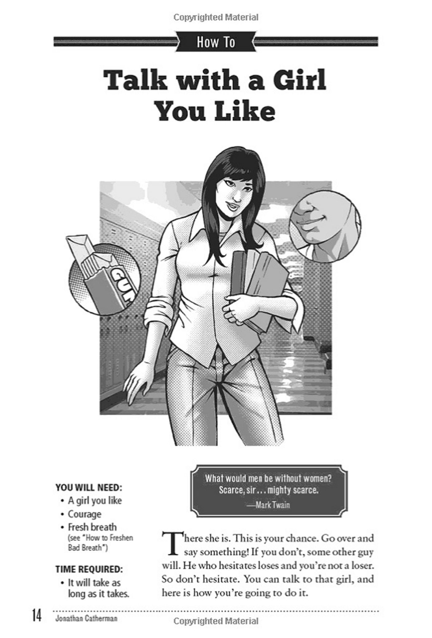 Layout design of "Manual to Manhood" book (paperback)