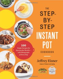 Cookbook Book Layout Design of "The Step-by-Step Instant Pot"