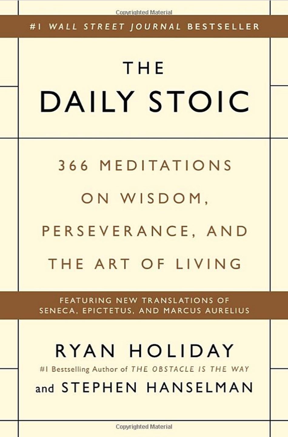 Layout Design of "The Daily Stoic" Book