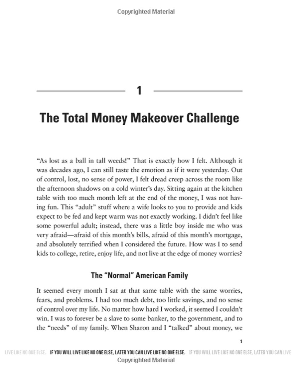 Layout Design of "The Total Money Makeover" Book