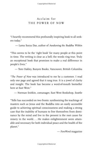 Layout Design of "The Power of Now" book (paperback)